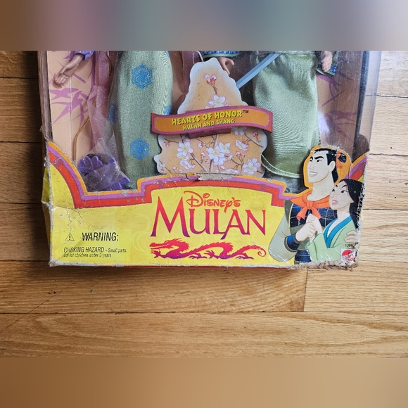 Mattel | Toys | Vintage 997 Disney Mulan Hearts Of Honor Set Nwt | Poshmark